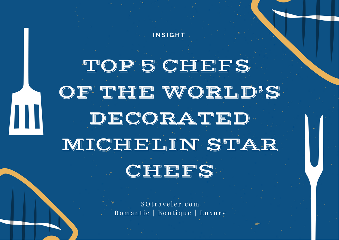 Michelin Guide 5 อันดับเชฟผู้ที่ถือครอง “ดาวมิชลิน” มากที่สุดในโลกประจำ ...
