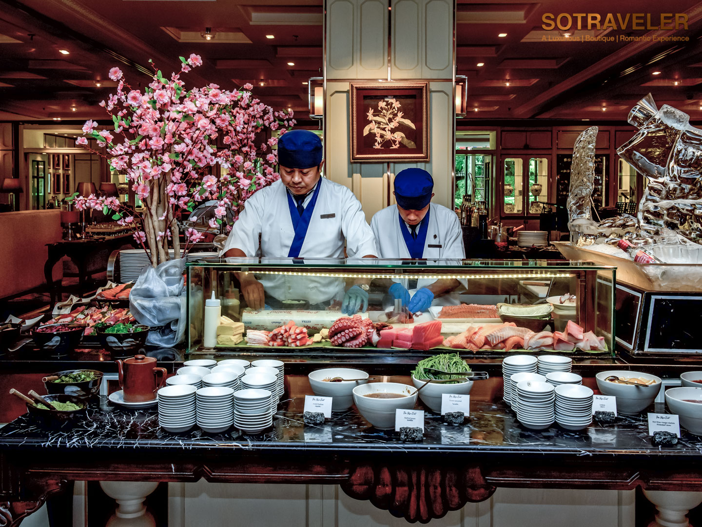 Sunday Brunch | The Rain Tree Café, The Athenee Hotel -by SOtraveler!