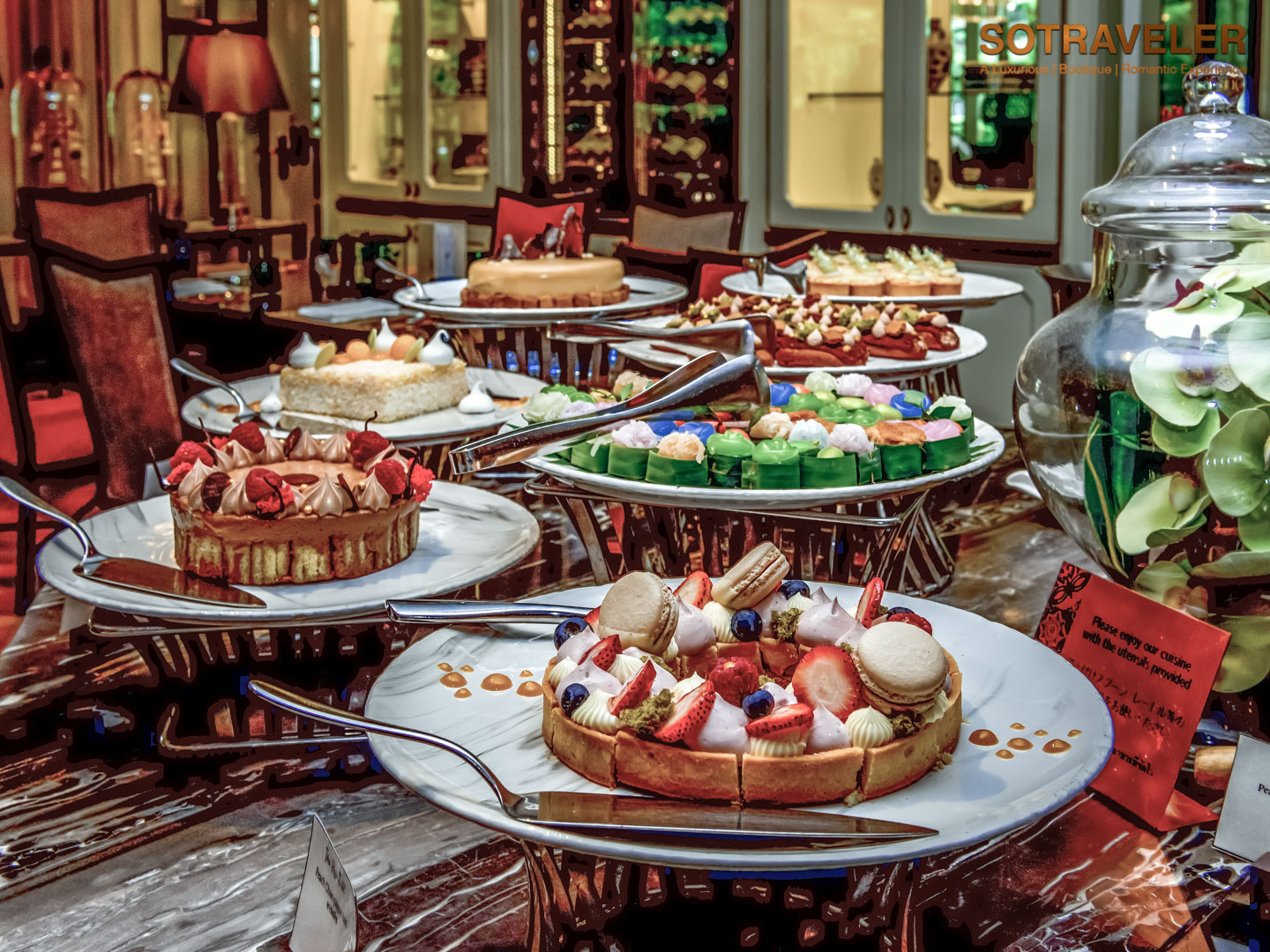 Sunday Brunch | The Rain Tree Café, The Athenee Hotel -by SOtraveler!