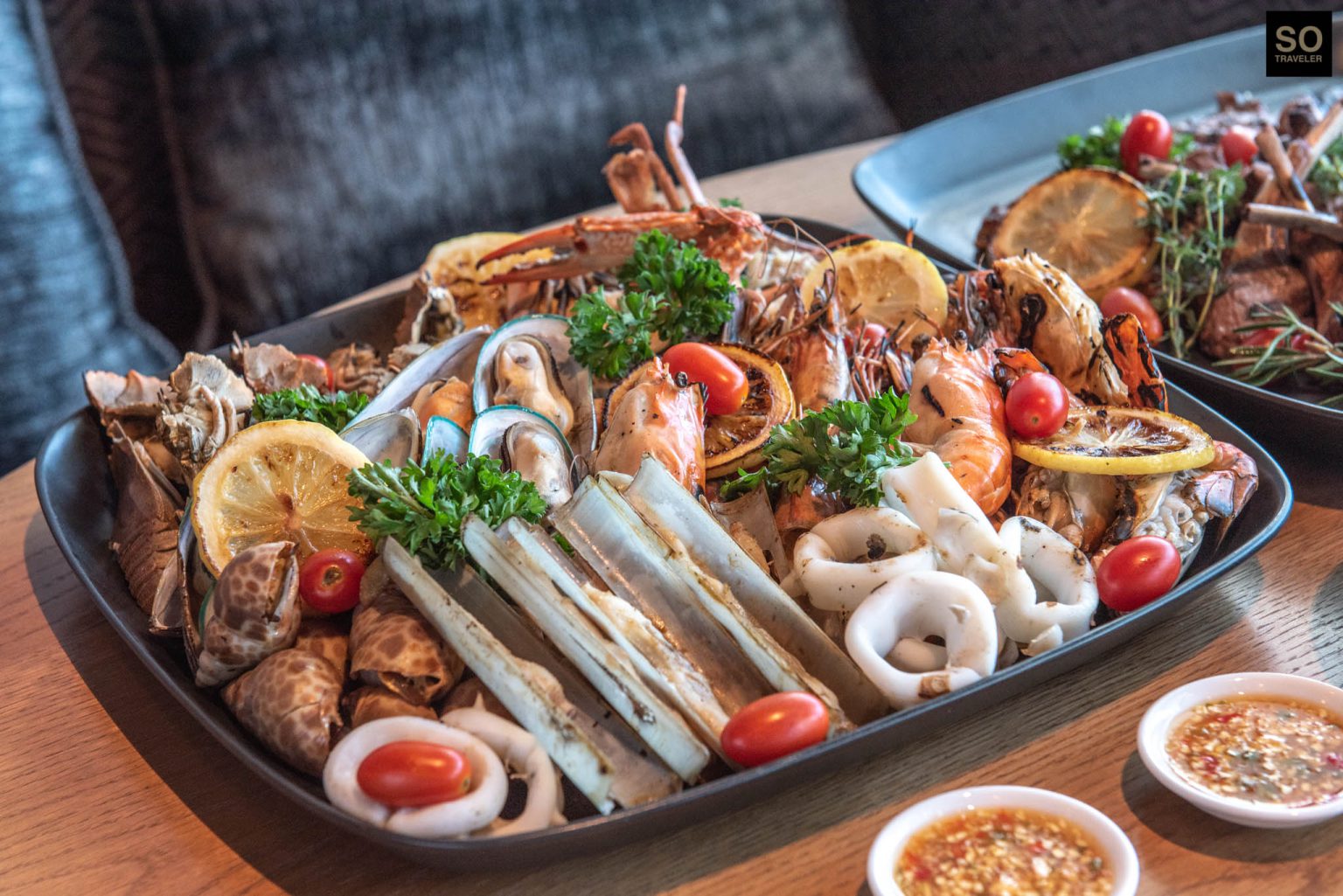 บุฟเฟ่ต์ ร้าน Praya Kitchen โรงแรม แบงค็อก แมริออท เดอะ สุรวงศ์ ...