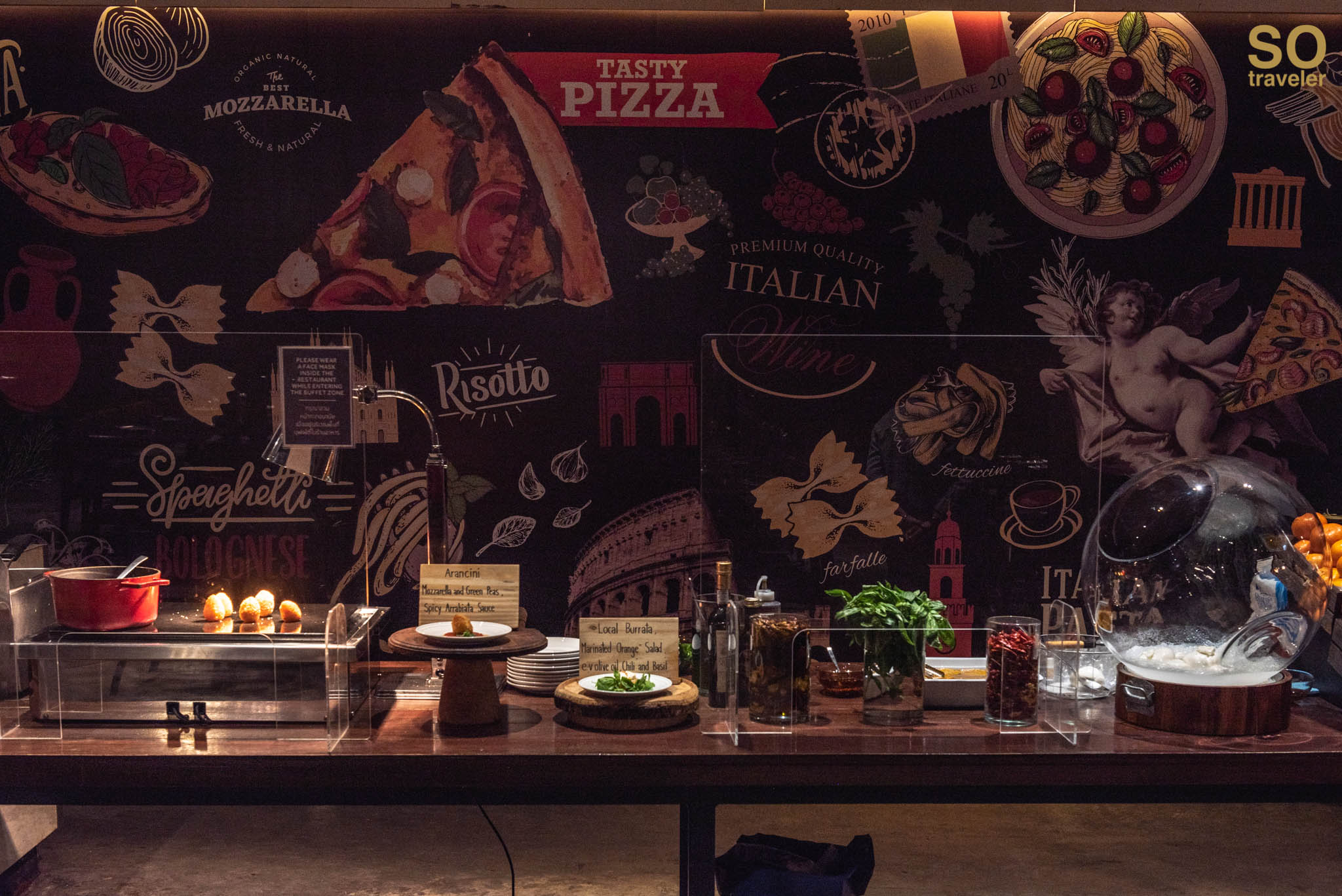 บุฟเฟ่ต์ Goji Kitchen + Bar ขยายความอลังการ เพิ่มเมนูอาหารอิตาเลียนจาก ...