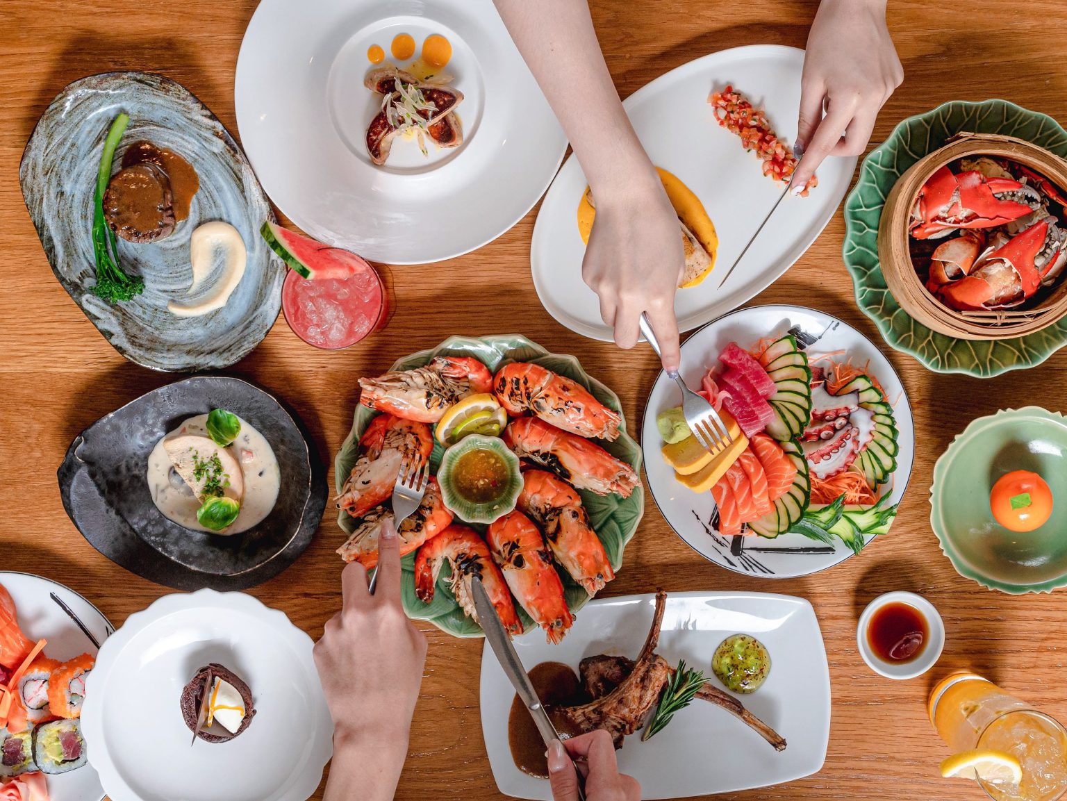 All About Crab Dinner Buffet @ Grand Hyatt Erawan Bangkok | SOtraveler.com