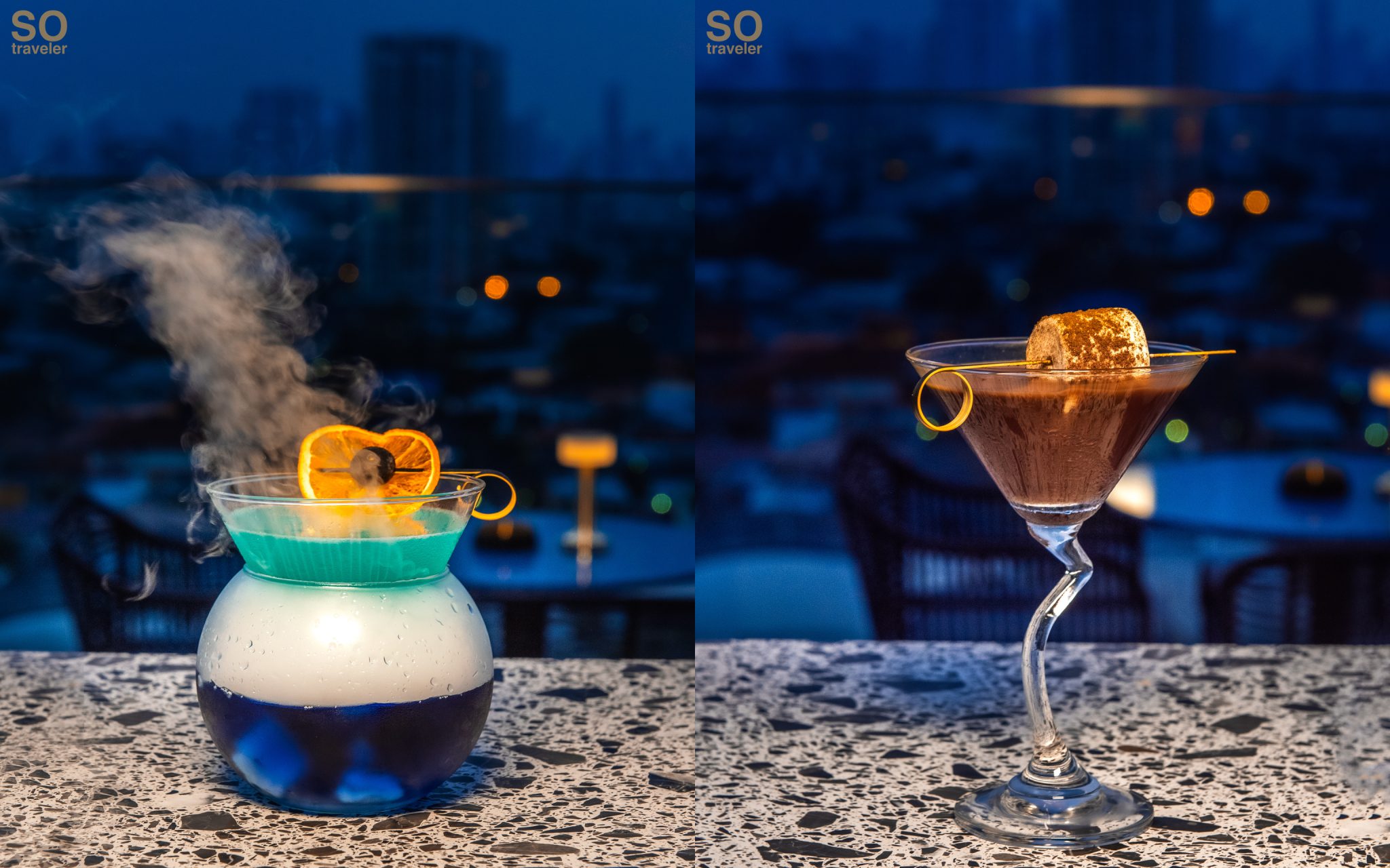 รีวิว SOL and LUNA ร้านอาหารและรูฟท็อปบาร์ วิวกรุงเทพฯ ยามค่ำคืน ...