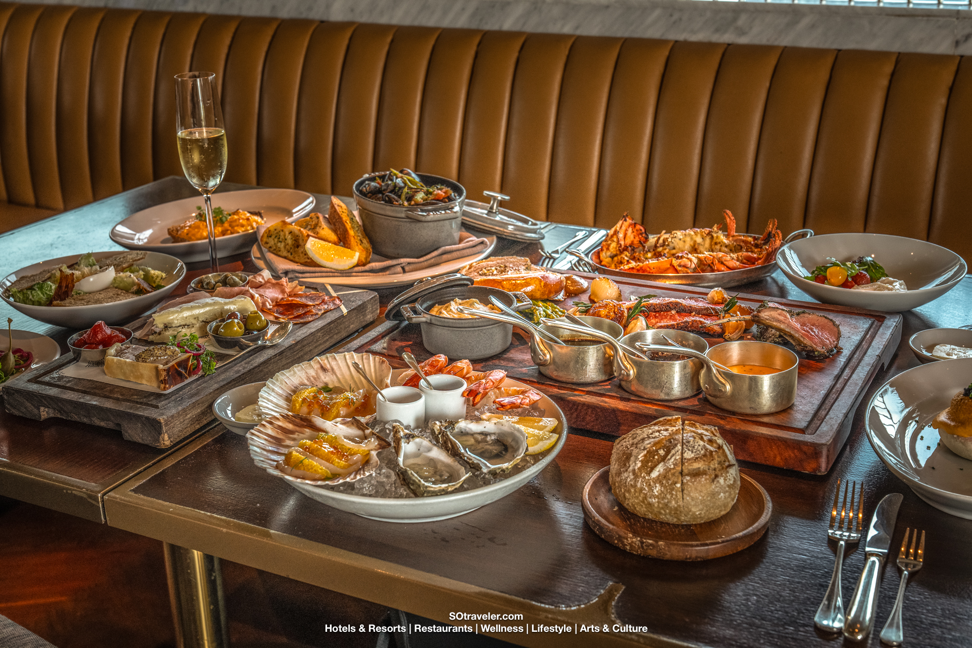 รีวิว Saturday Surf & Turf Brunch โรงแรม Park Hyatt Bangkok