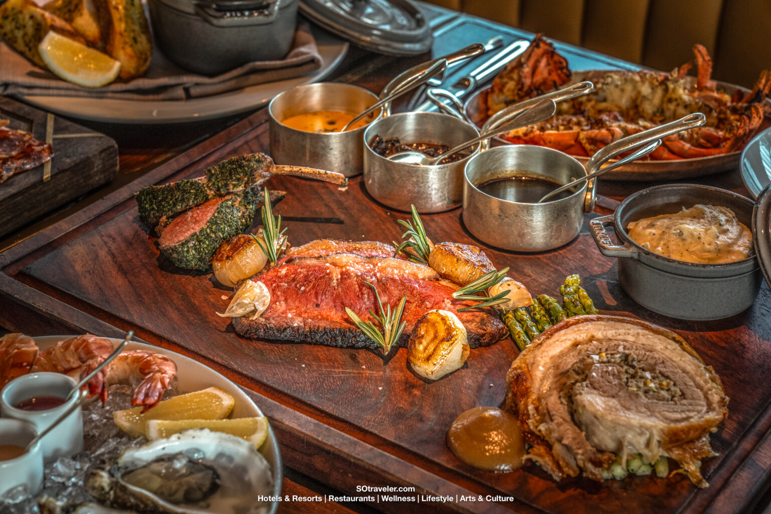 รีวิว Saturday Surf & Turf Brunch โรงแรม Park Hyatt Bangkok