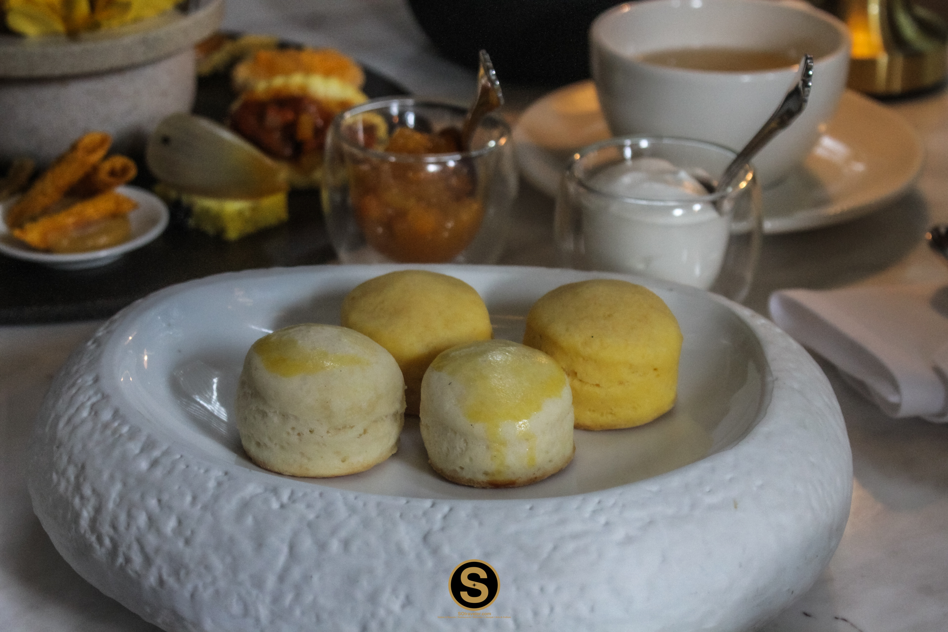 Honey Afternoon Tea at Diplomat Bar, Conrad Bangkok | SOtraveler.com
