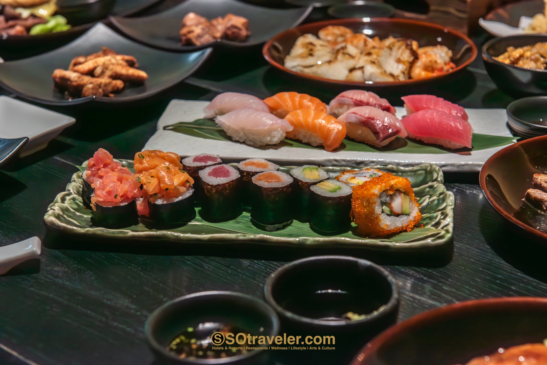 Japanese food and Teppanyaki Buffet at Tsu Japanese Restaurant and Nami ...