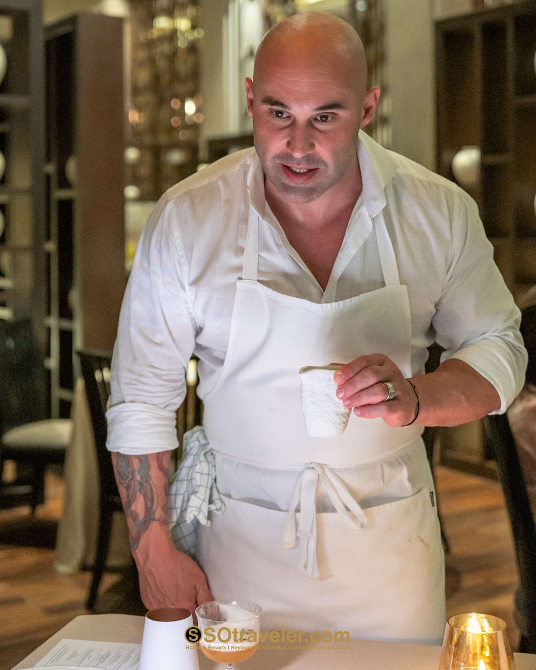 Chef Shane Delia in Bangkok (Siam Kempinski Hotel Bangkok) | SOtraveler.com
