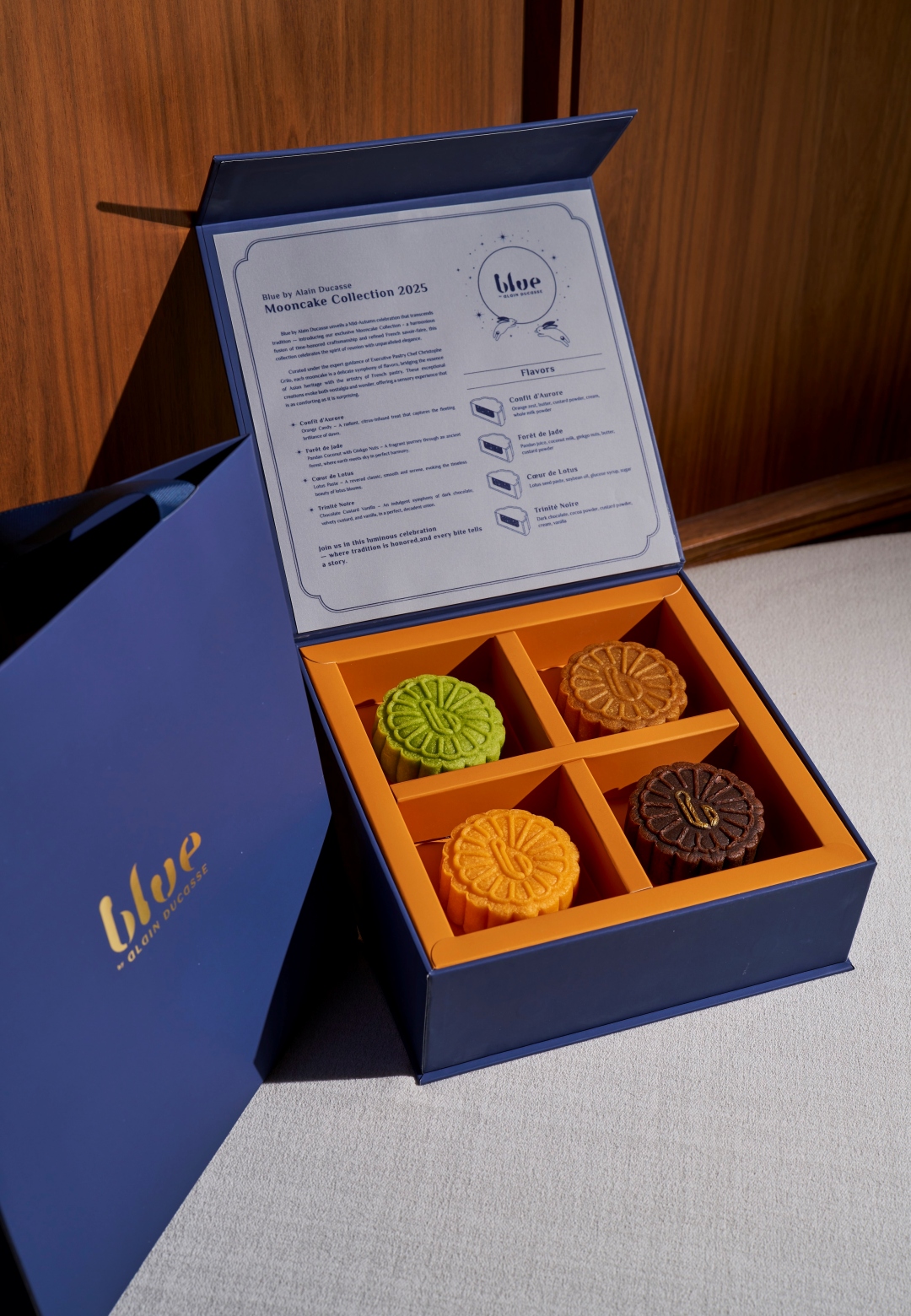Mooncake 2025: Blue by Alain Ducasse | SOtraveler.com
