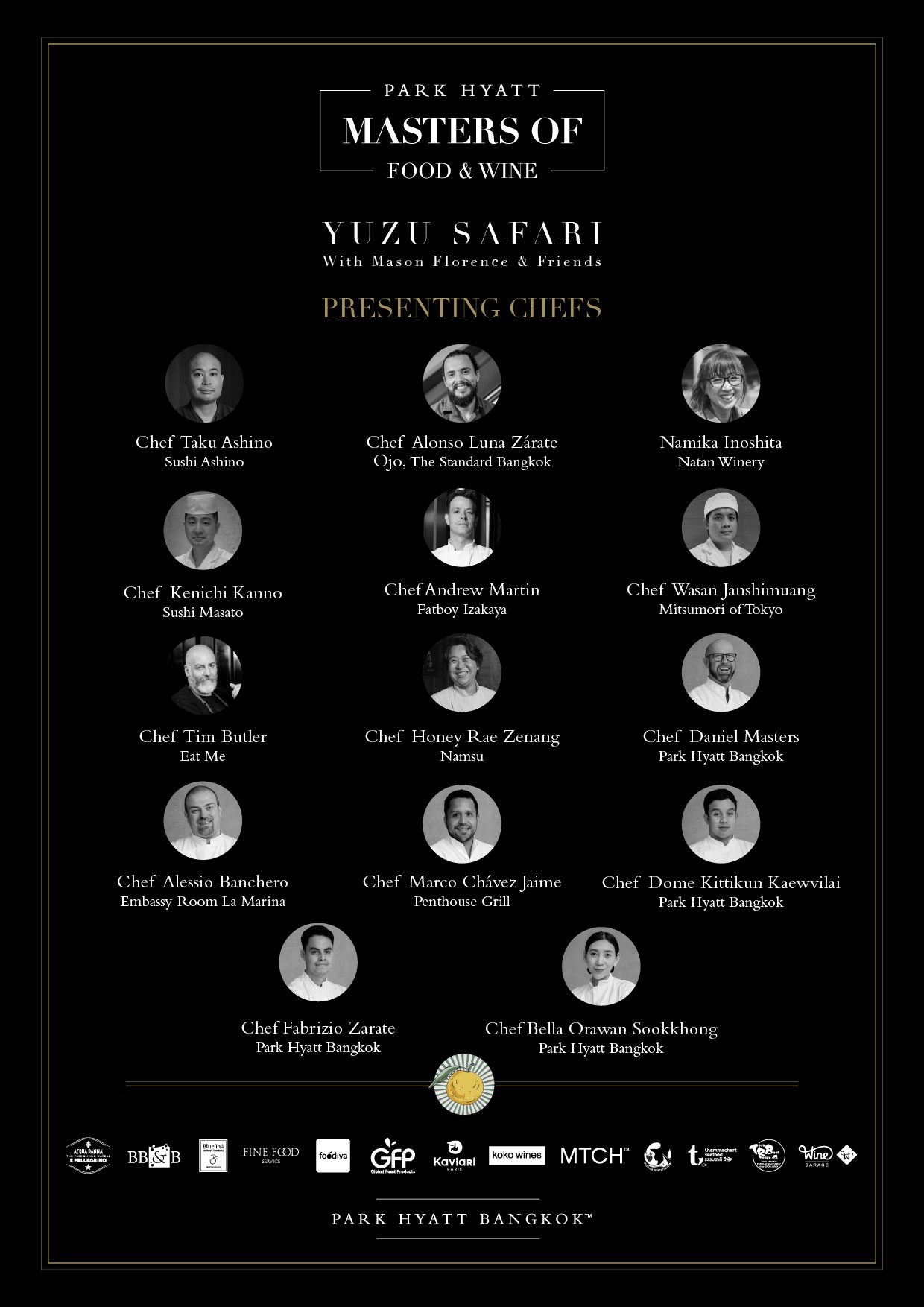 Yuzu Safari Returns to Park Hyatt Bangkok for the 4th Annual Edition ...